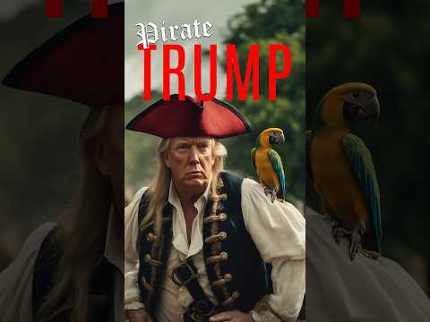 😂 Trump the PIRATE! #shorts #trump #memes