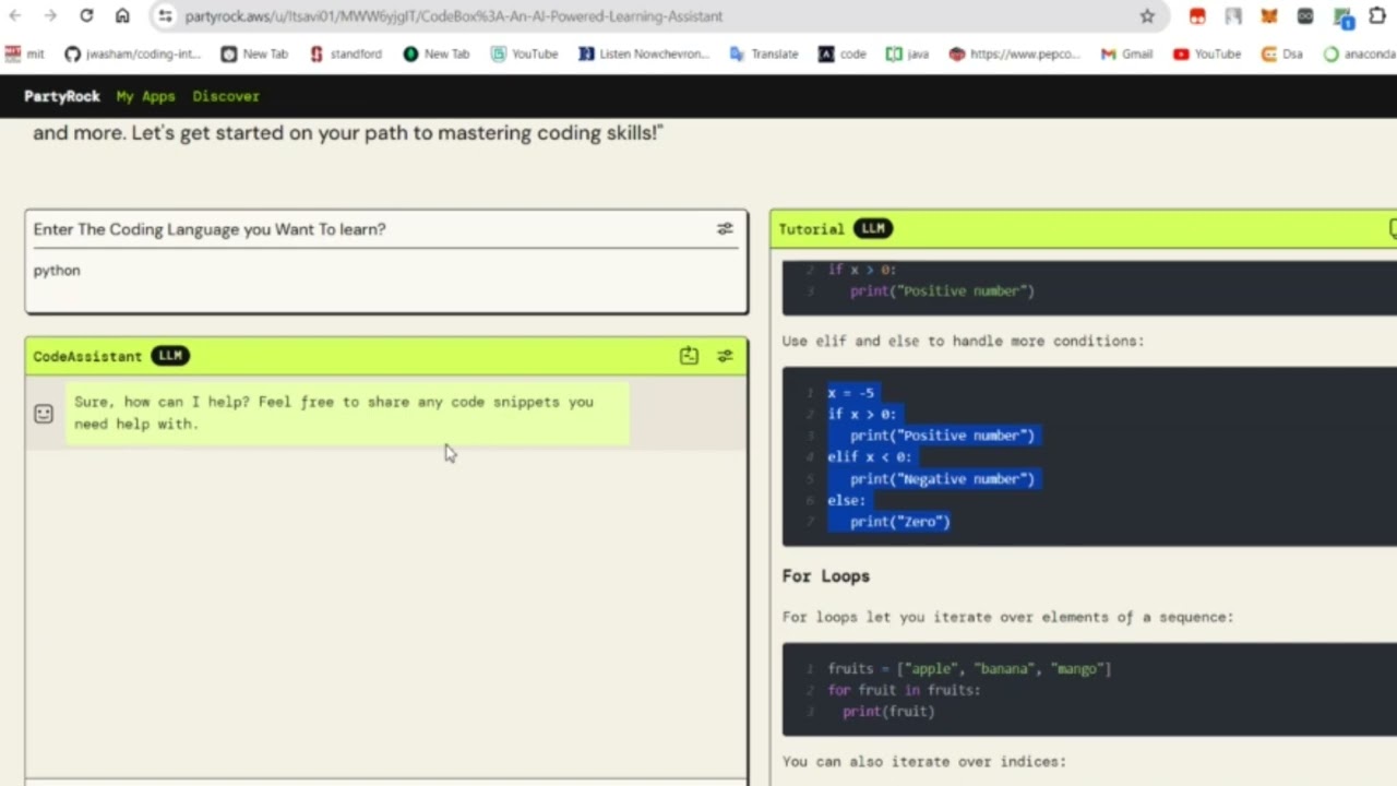 CodeBox:An Ai powered learning platform #aws