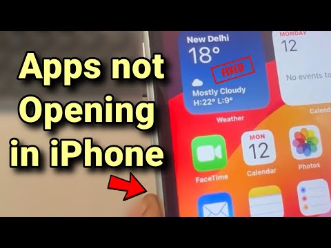 Apps not opening in iPhone : How to Fix
