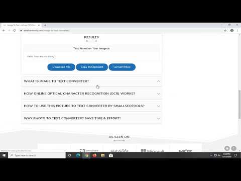 How to Extract Text From a Image-Screenshot on Windows 10 [Tutorial]