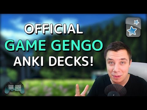 The Official Game Gengo Anki Decks!