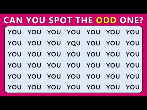 HOW GOOD ARE YOUR EYES? | CAN YOU FIND THE ODD WORDS? l Puzzle Quiz - #251