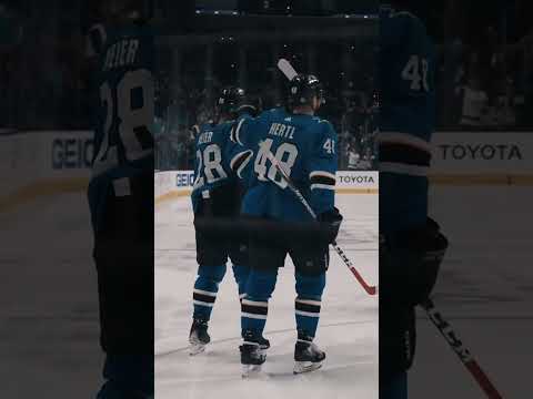 Hockey star scores big this weekend! #sjsharks #hockey