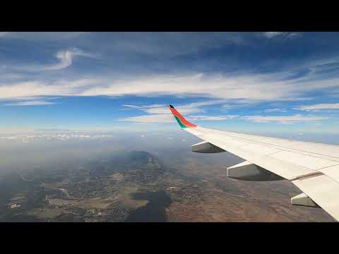 Kenya Airways takeoff from Nairobi Jomo Kenyatta International Airport March 2021 NBO-EBB