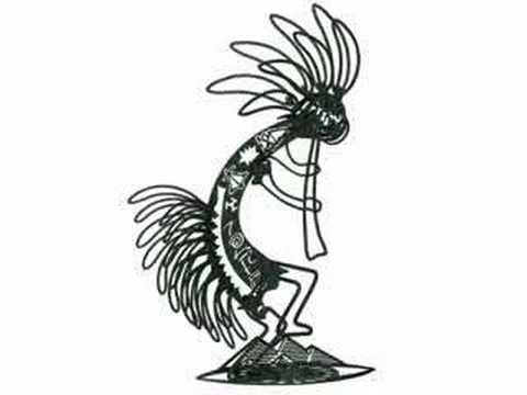 Mythical Creatures / Kokopelli / Garden Metal Art