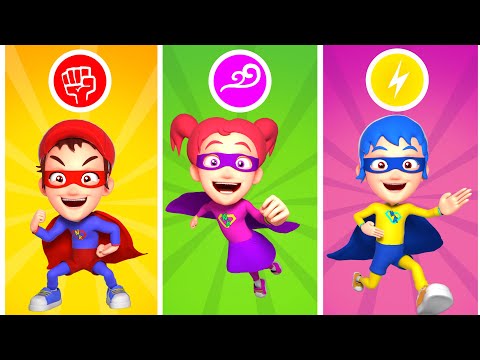 Mini Superhero Friends | Kids Song by Nomad Kids