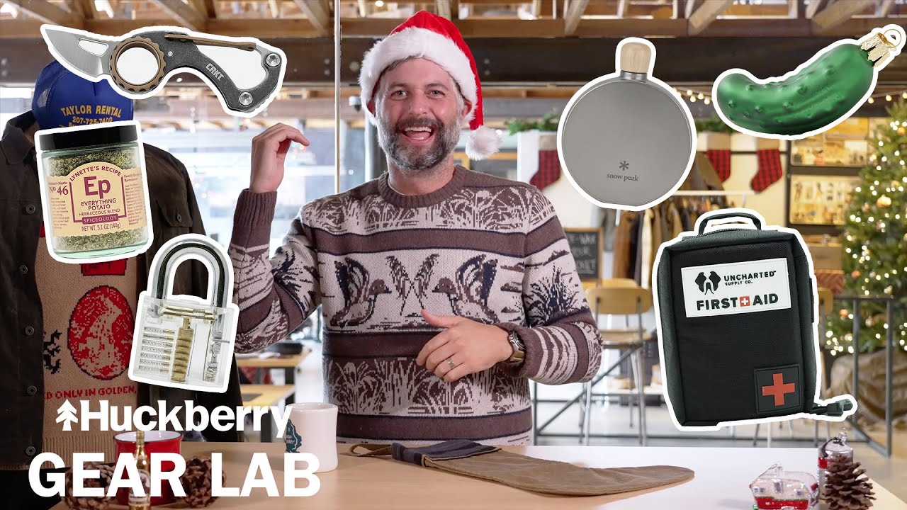 Our 11 Best Stocking Stuffers | '22 Holiday Gift Guide | Huckberry Gear Lab