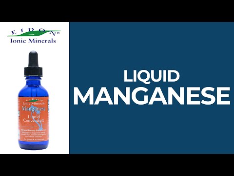 Liquid Manganese | Liquid Manganese Supplement | Eidon Ionic Minerals Liquid Manganese Concentrate
