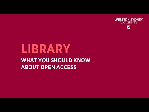 What You Should Know About Open Access