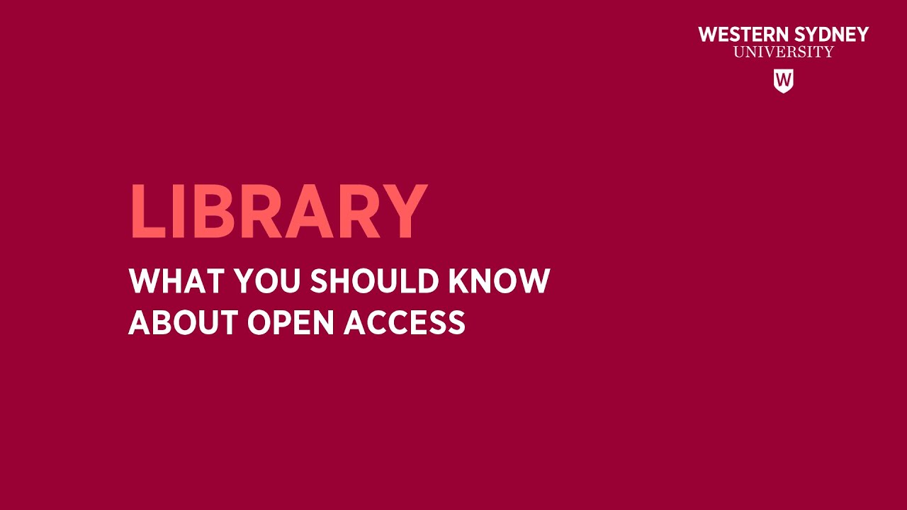 What You Should Know About Open Access
