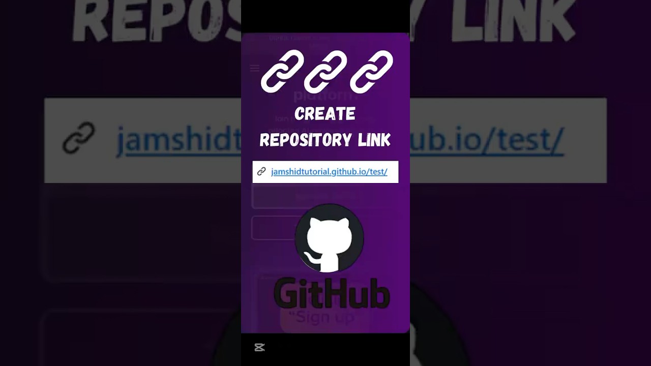 How to get live link in Github | Host project | Repository link #Gihub