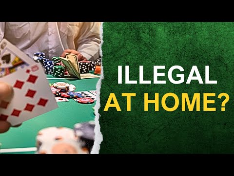 Is It ILLEGAL to Play Poker for Money at Home? [In Canada and the U.S.]