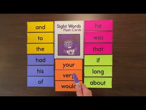 Sight Word Flash Cards