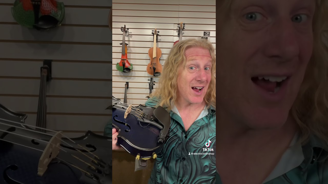 Glasser Carbon Fiber Acoustic Electric Violins