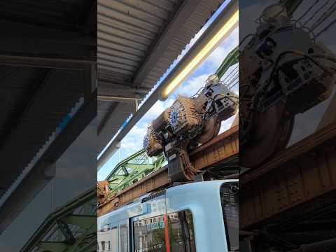 Mechanik der Schwebebahn in Wuppertal