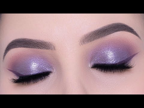 Purple Glam Eye Makeup Tutorial