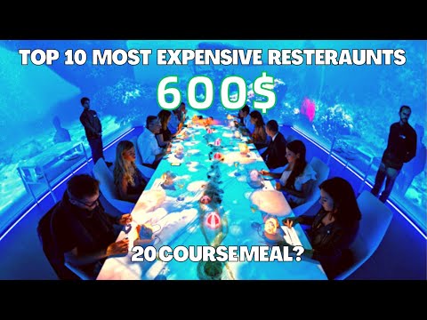 Top 10-Most Expensive Resteraunts