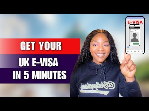 DO THIS NOW!!! How to register for a UK E-VISA in 5 minutes