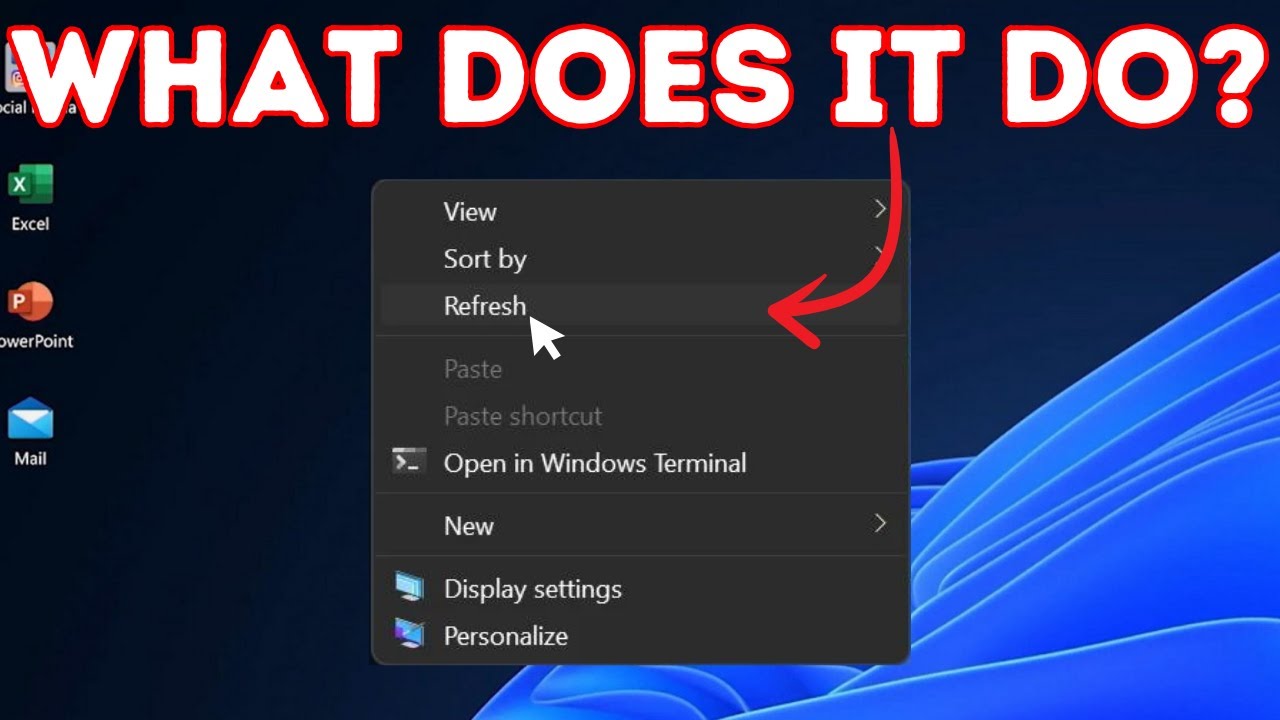 Does refreshing PC Help?
