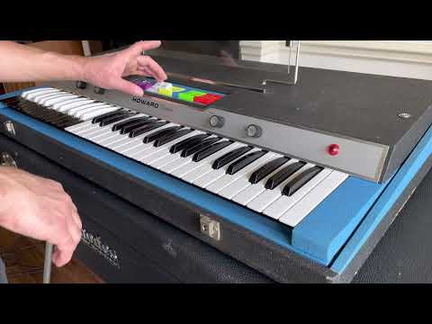 1960s Baldwin Howard Vintage Combo Organ Keyboard by GEM | Reverb