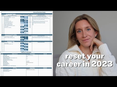 Reset Your Career in 2023! Career goals, systems, boundaries & more