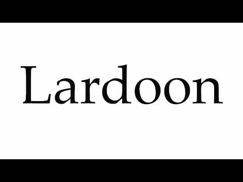 How to Pronounce Lardoon