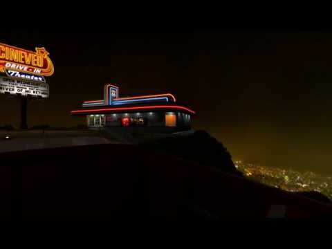 CINEVEO - 60s Drive In Movie Theater Theme - VR Cinema for Oculus Rift