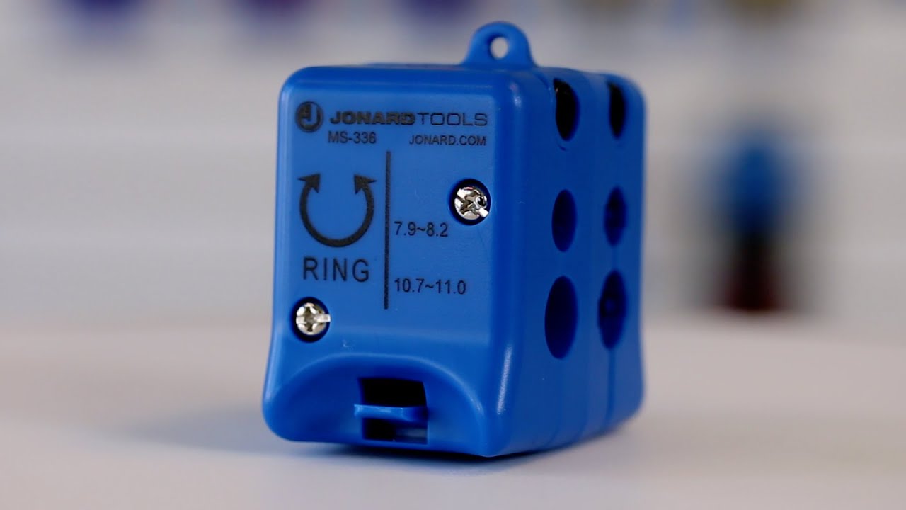 Jonard Tools Mid Span Slit & Ring Tool (MS-336) Product Video