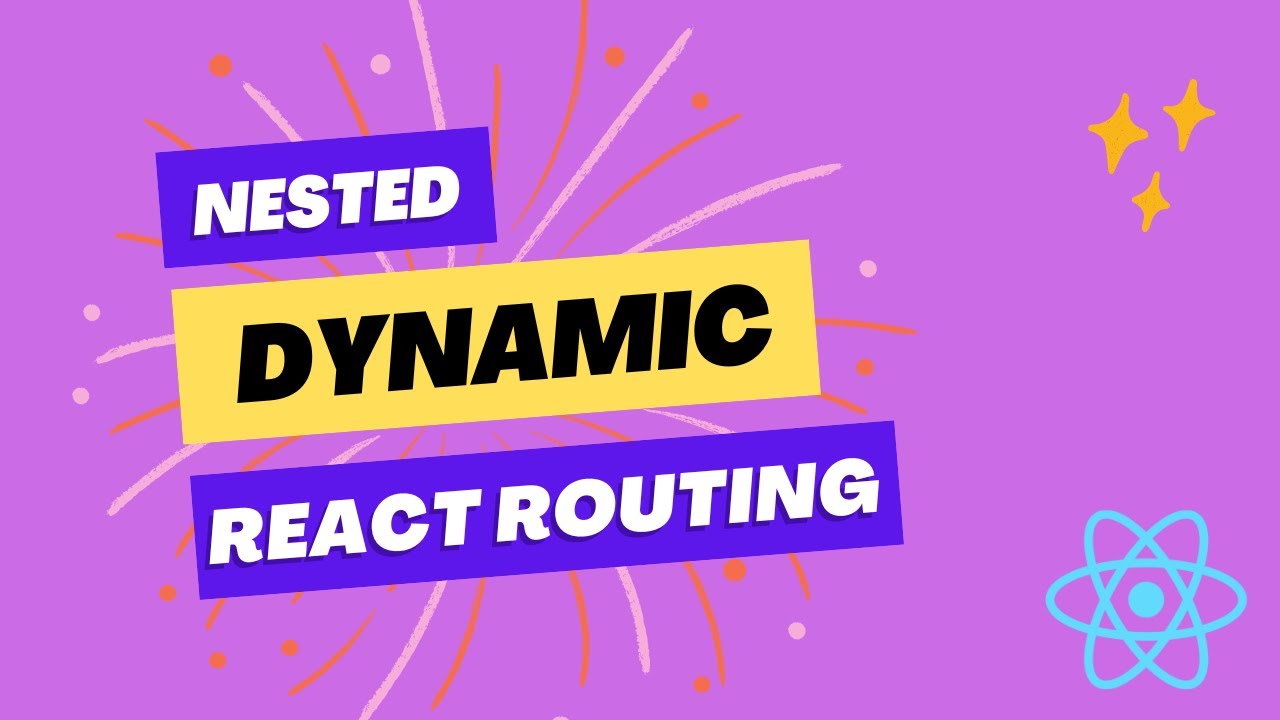 Dynamic Nested Routing in React || Same Component Different Route React || React Router DOM || React