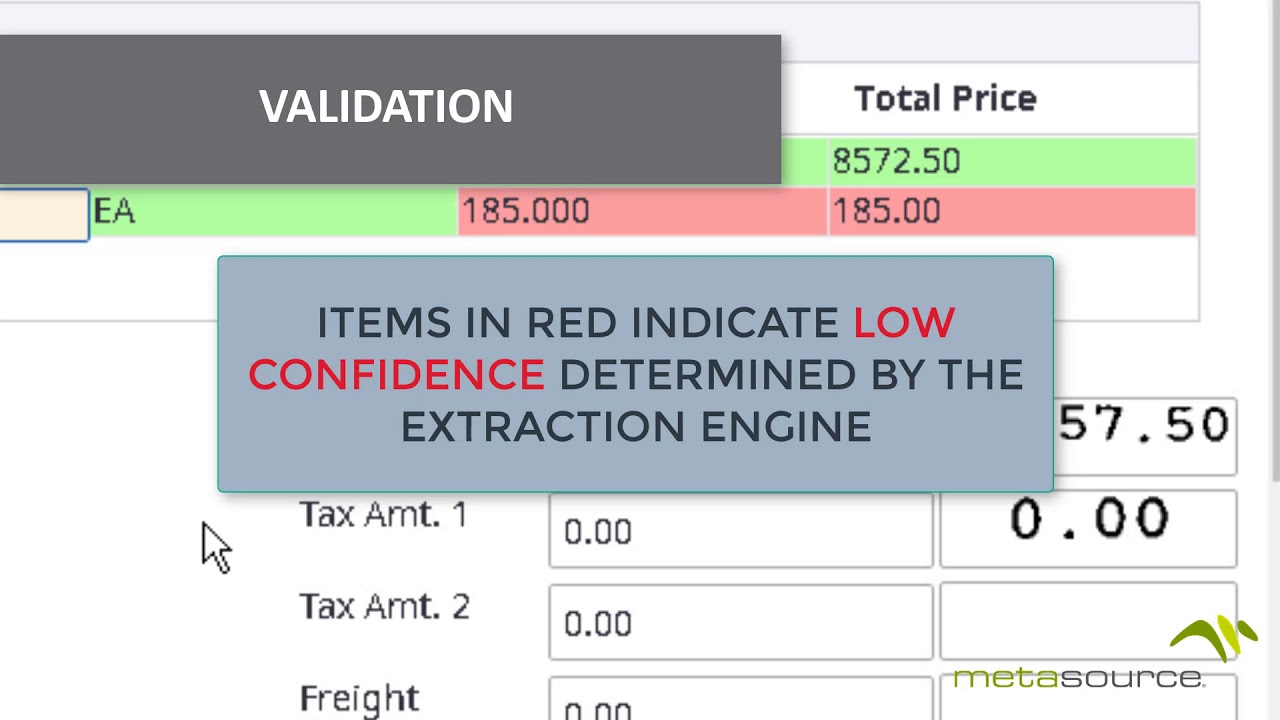 MetaSource Document Capture Solutions for AP