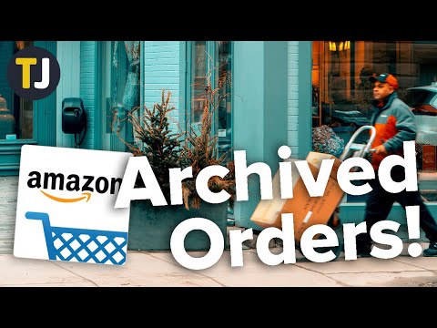 How to VIEW and FIND Your Archived Orders on Amazon!