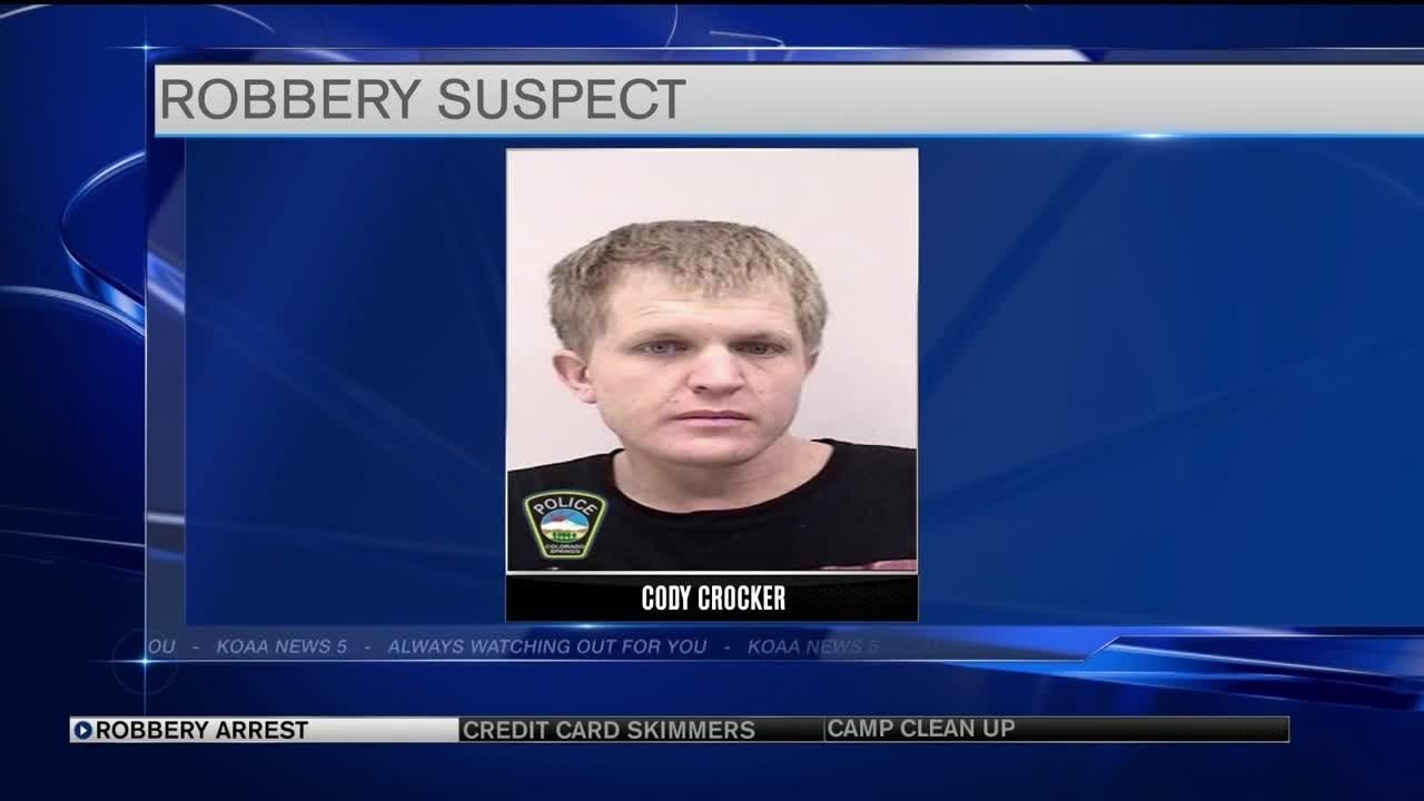 CSPD arrests man connected to 17 armed robberies