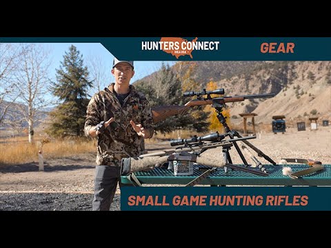 Small Game Hunting 101: The Right Rifle, Optics and Ammo for the Job