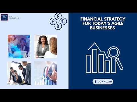 Financial Strategy for today’s Agile Businesses