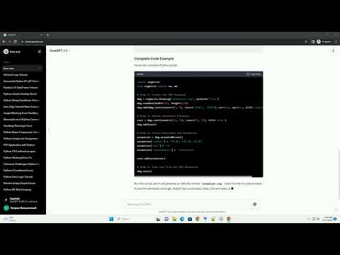How to create an animation with the svgwrite library in python