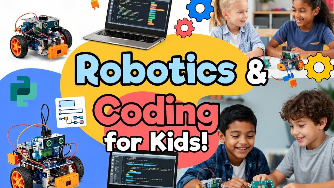 🤖 Robotics & Coding for Kids | Kod2Kids | 1:1 Live STEM Classes | When Kids Build First Robot