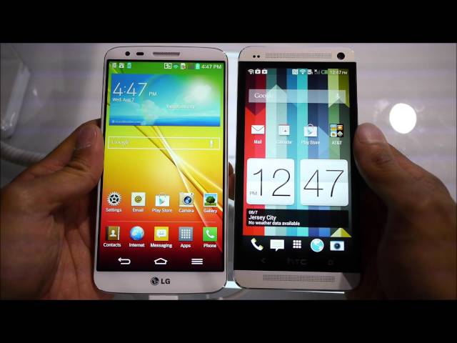 LG G2 vs Apple iPhone 5: first look - PhoneArena
