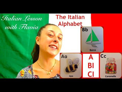 🇮🇹 Italian Lessons Beginners - The Alphabet for Beginners - Italian pronunciation 🇮🇹