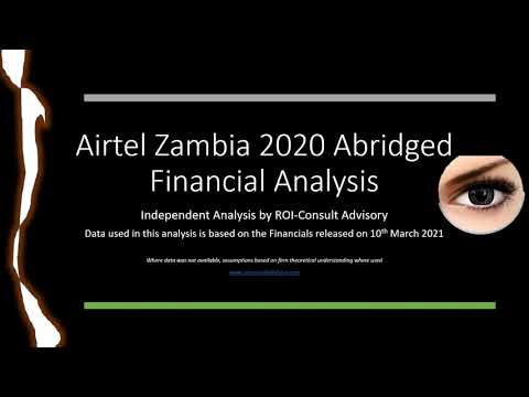 Airtel 2020 Independent Financial Analysis