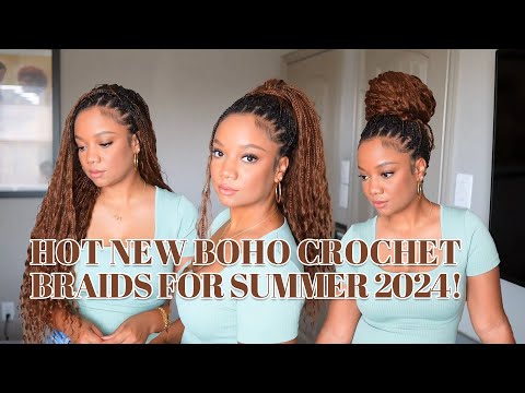 HOT NEW Boho Crochet Braids for Summer 2024! | Jai Marii |EayonHair