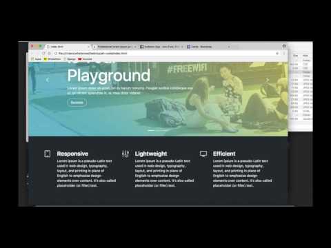 Add SVG.TTF icons to your website Bootstrap 4 - For beginners