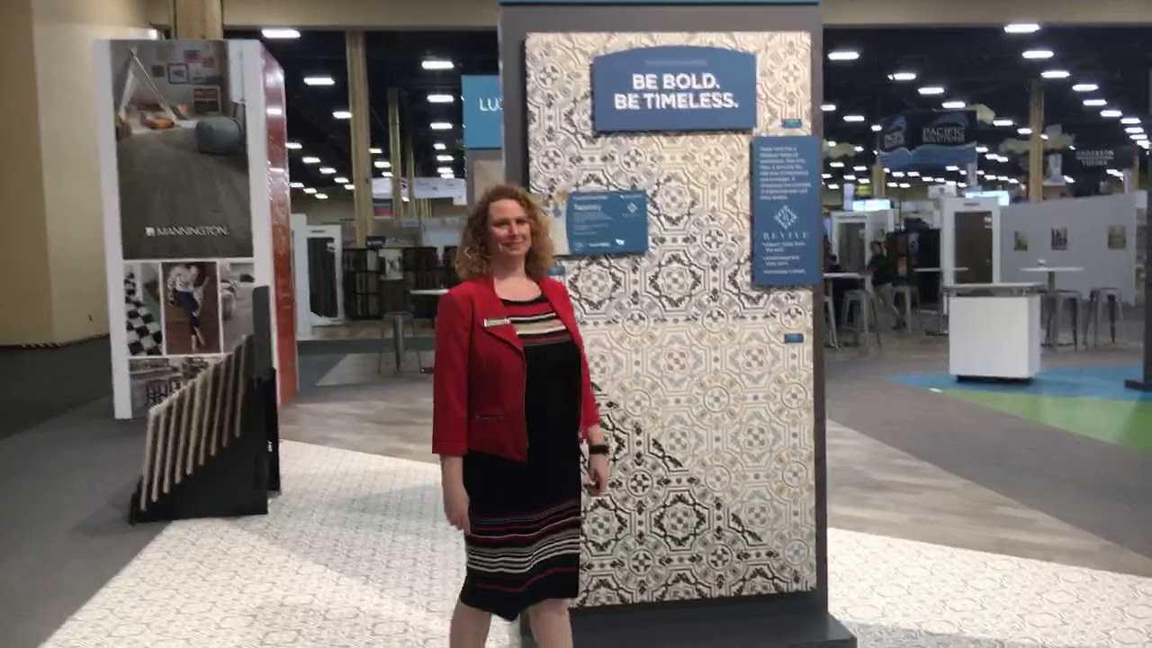 Mannington Full Booth Tour at Surfaces 2018