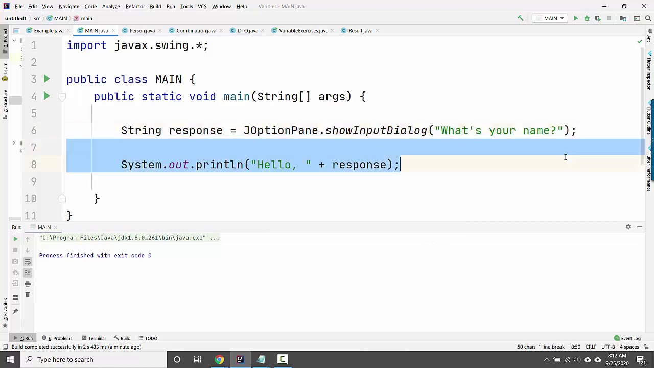 Save text from a popup window