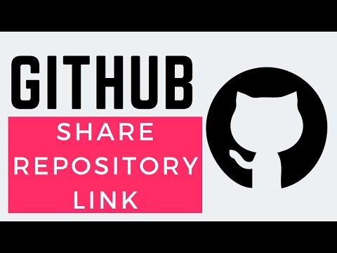 How To Share GitHub Repository Link