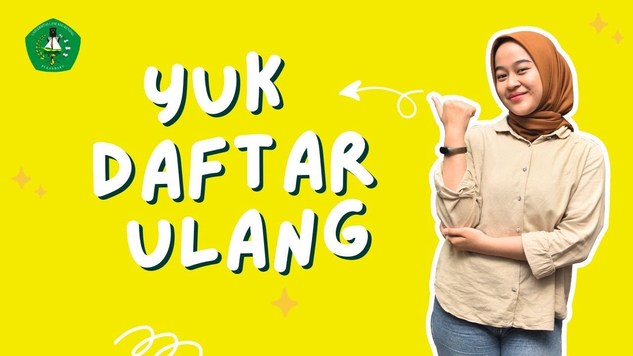 Kamu Belum Melakukan Daftar Ulang?? Yuk Segera Daftar!!!