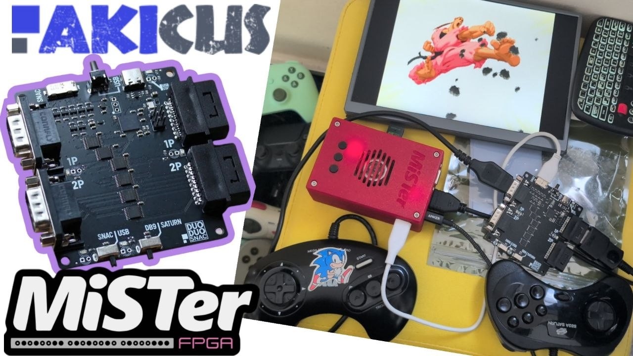 DuoDuo SNAC + USB Adapter - Saturn and Genesis - MiSTer FPGA - CHECK PINNED COMMENT 