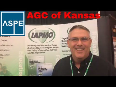 IAPMO, International associations of Plumbing Officials, ASPE Chapter 32 Kansas City Estimators