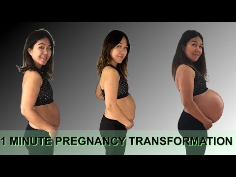 My Pregnancy Transformation ( MONTH BY MONTH)