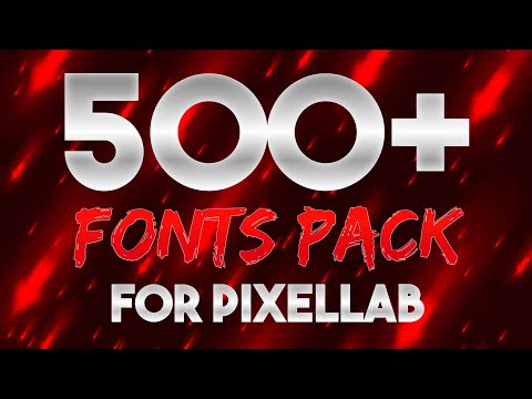 New Fonts For Pixellab 2020 | Stylish English Fonts Pack Free Download | Fonts For Pixellab 2020 ||