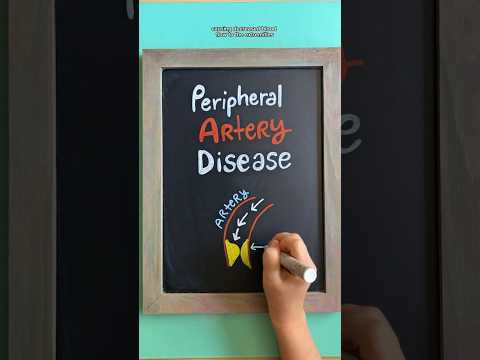 PERIPHERAL ARTERY DISEASE (PAD) vs. PERIPHERAL VASCULAR DISEASE (PVD) #nursingschool